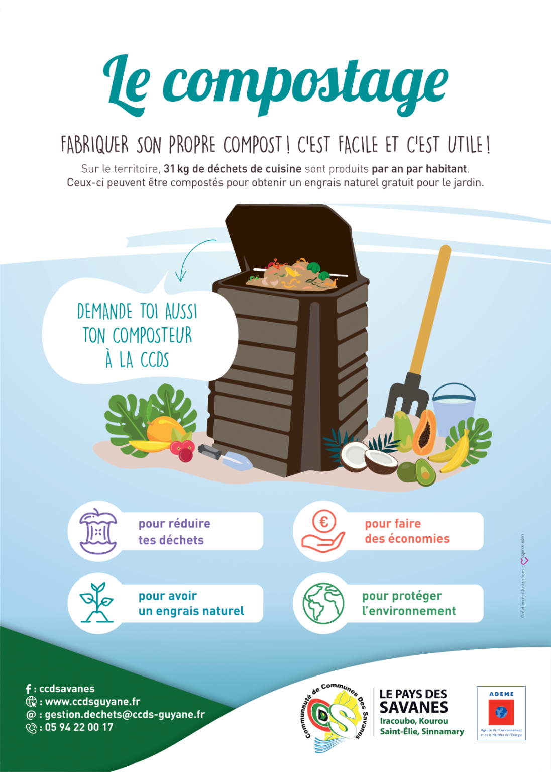 Le compostage | CCDS - Communauté de Communes Des Savanes